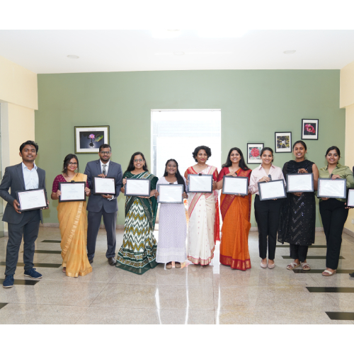 Sixth batch of N. S. Ramaswamy Pre-doctoral Fellowship with twelve ...